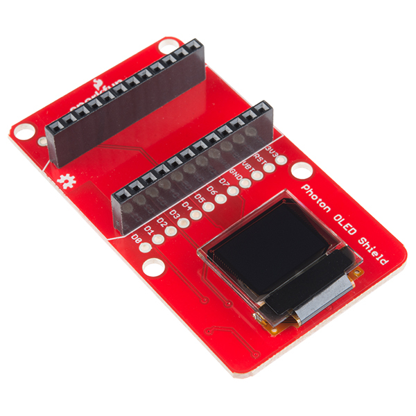 SparkFun Photon Micro OLED Shield - Melopero Electronics