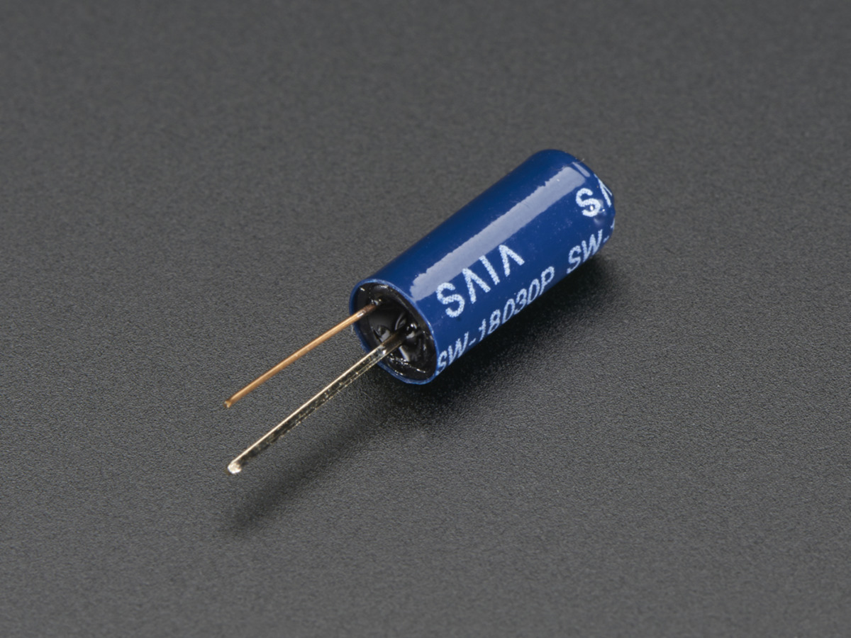 Slow Vibration Sensor Switch (Hard to trigger) - Melopero Electronics