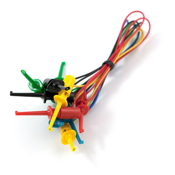 IC Hook Test Leads - Melopero Electronics