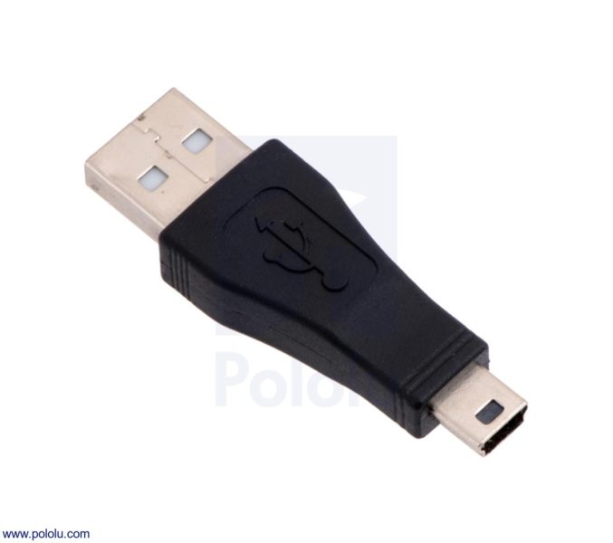 USB Adapter A to Mini-B - Melopero Electronics