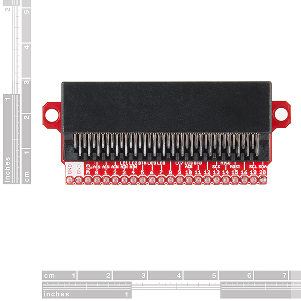 Sparkfun Microbit Breakout With Headers Melopero Electronics