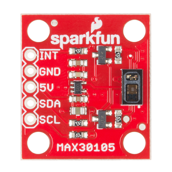 Sparkfun Particle Sensor Breakout Max30105 Melopero Electronics