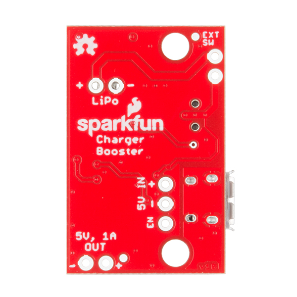 SparkFun LiPo Charger/Booster - 5V/1A - Melopero Electronics
