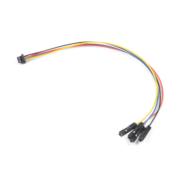 Qwiic Cable - Female Jumper (4-pin) - Melopero Electronics