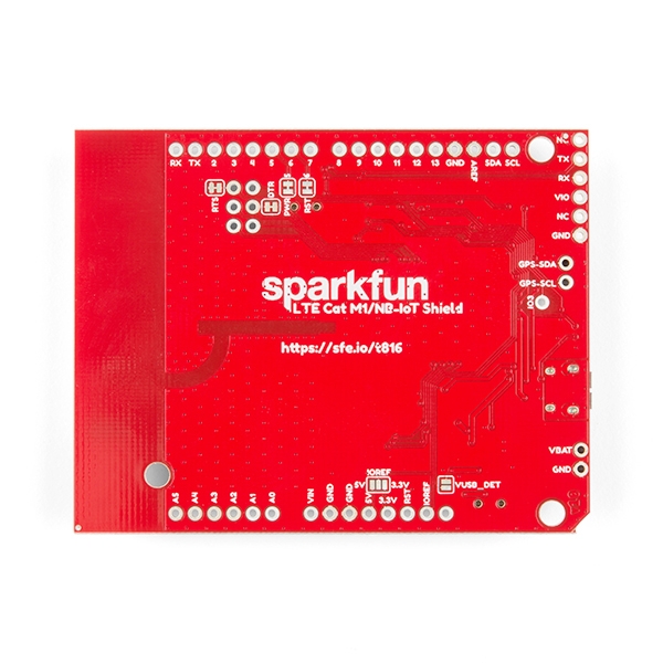 Sparkfun Lte Cat M1nb Iot Shield Sara R4 Melopero Electronics 