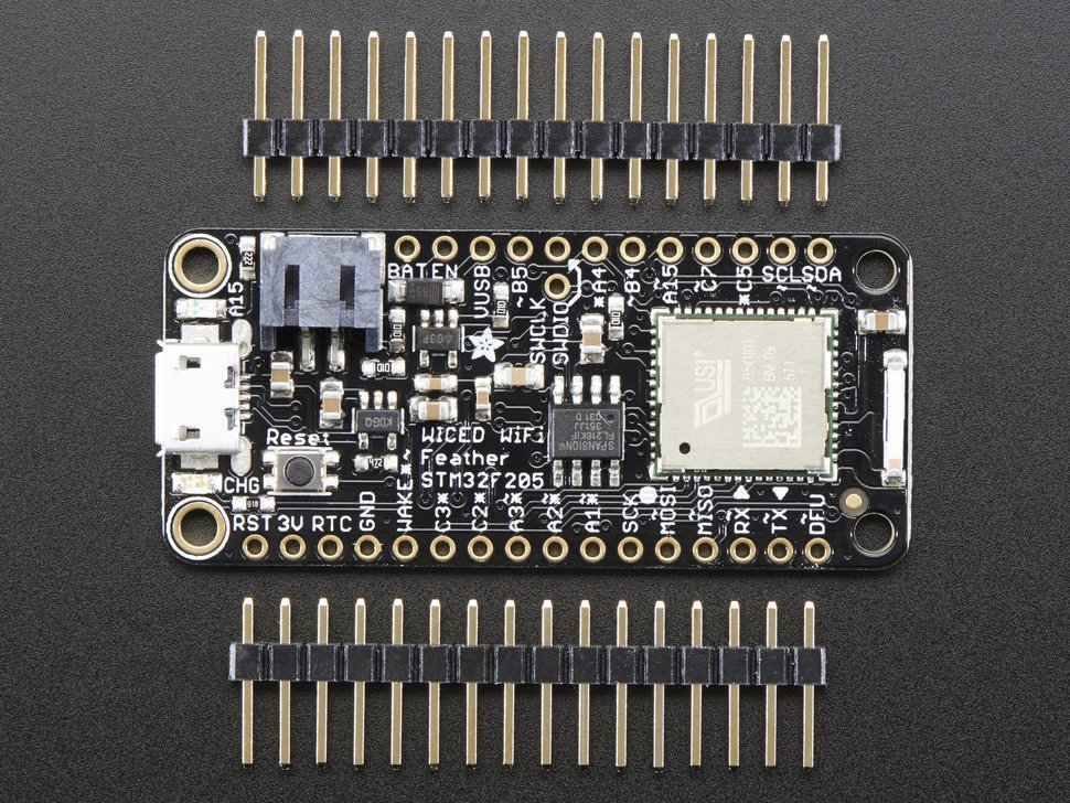 Adafruit WICED WiFi Feather - STM32F205 with Cypress WICED WiFi ...