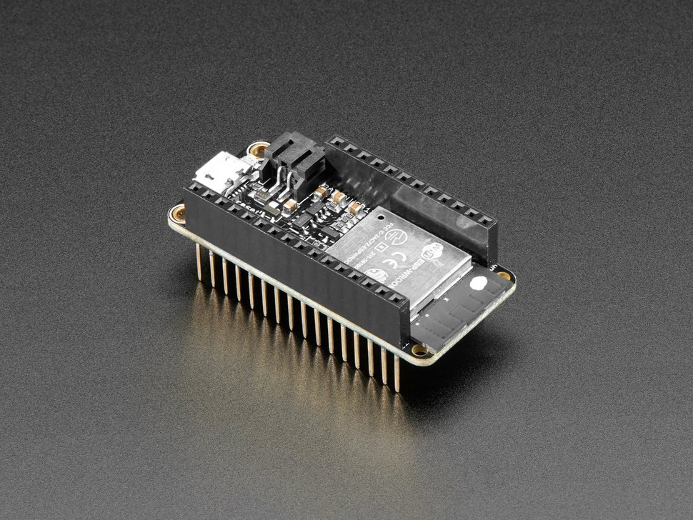 Assembled Adafruit HUZZAH32 – ESP32 Feather Board - with Stacking ...