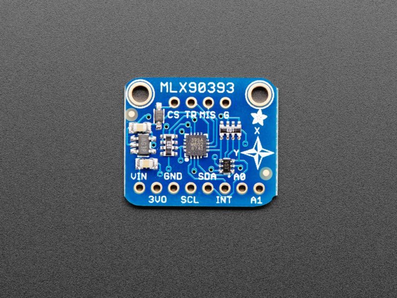 Adafruit Wide-Range Triple-axis Magnetometer - MLX90393 - Melopero Electronics