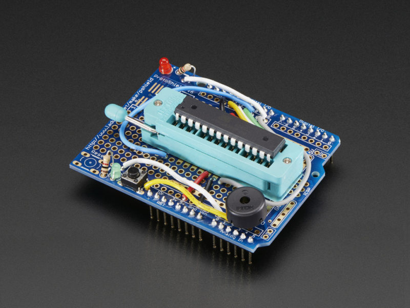 Standalone AVR ISP Programmer Shield Kit - includes blank chip! - Melopero Electronics