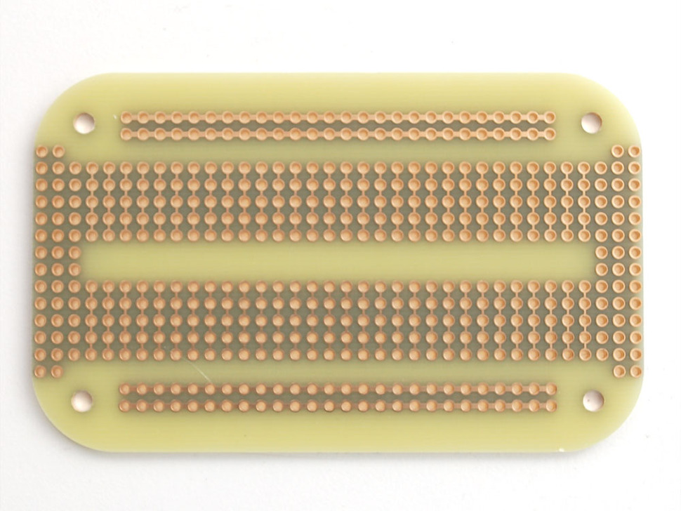 Adafruit Perma-Proto Mint Tin Size Breadboard PCB - Melopero Electronics