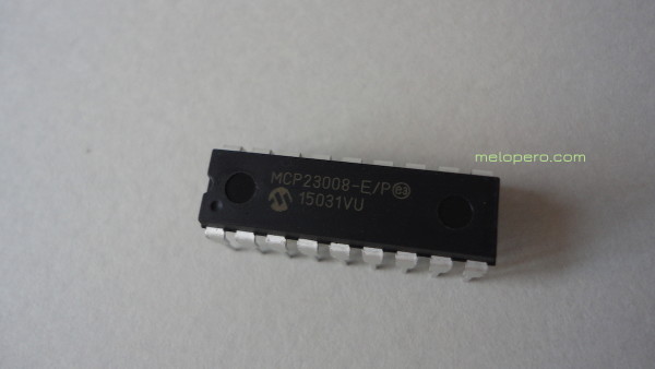 Mcp23008 I2c 8 Input Output Port Expander Melopero Electronics