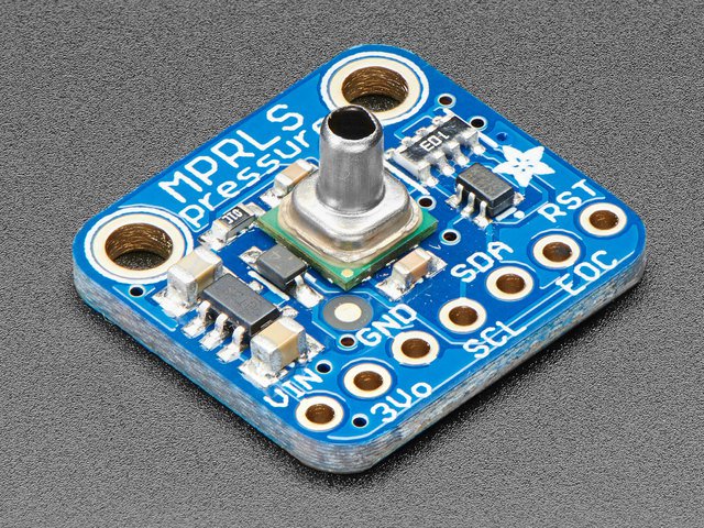 Adafruit MPRLS Ported Pressure Sensor Breakout - 0 to 25 PSI - Melopero ...