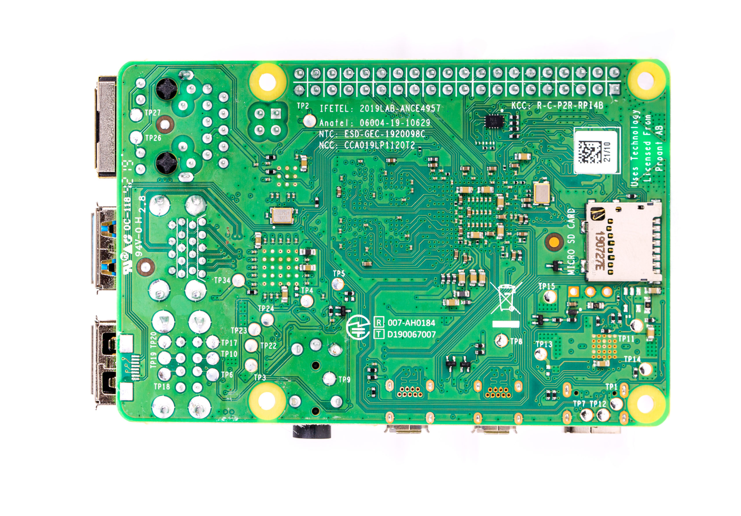Raspberry Pi 4 Computer Model B 2GB RAM - Melopero Electronics