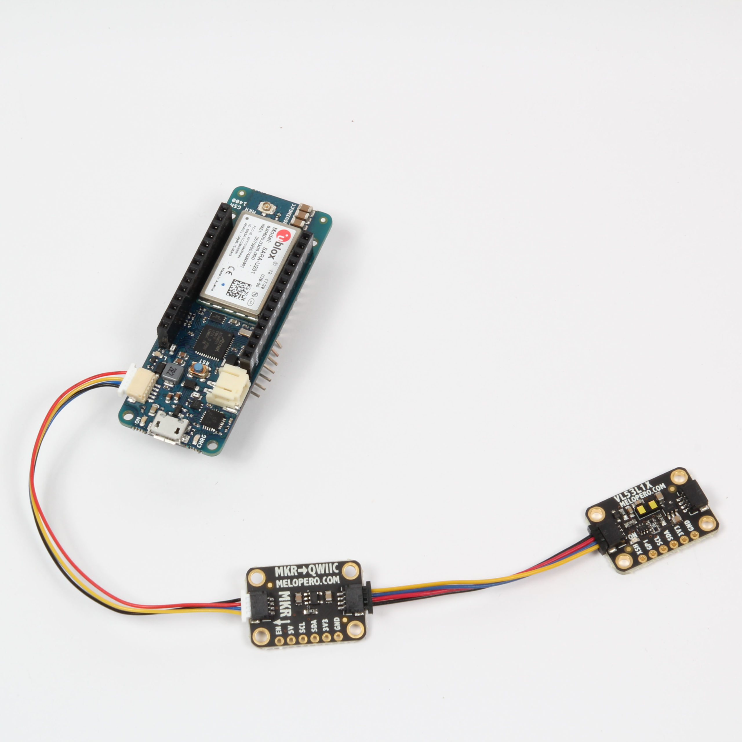 Melopero VL53L1X Time-Of-Flight Sensor Breakout (Qwiic) - Melopero ...