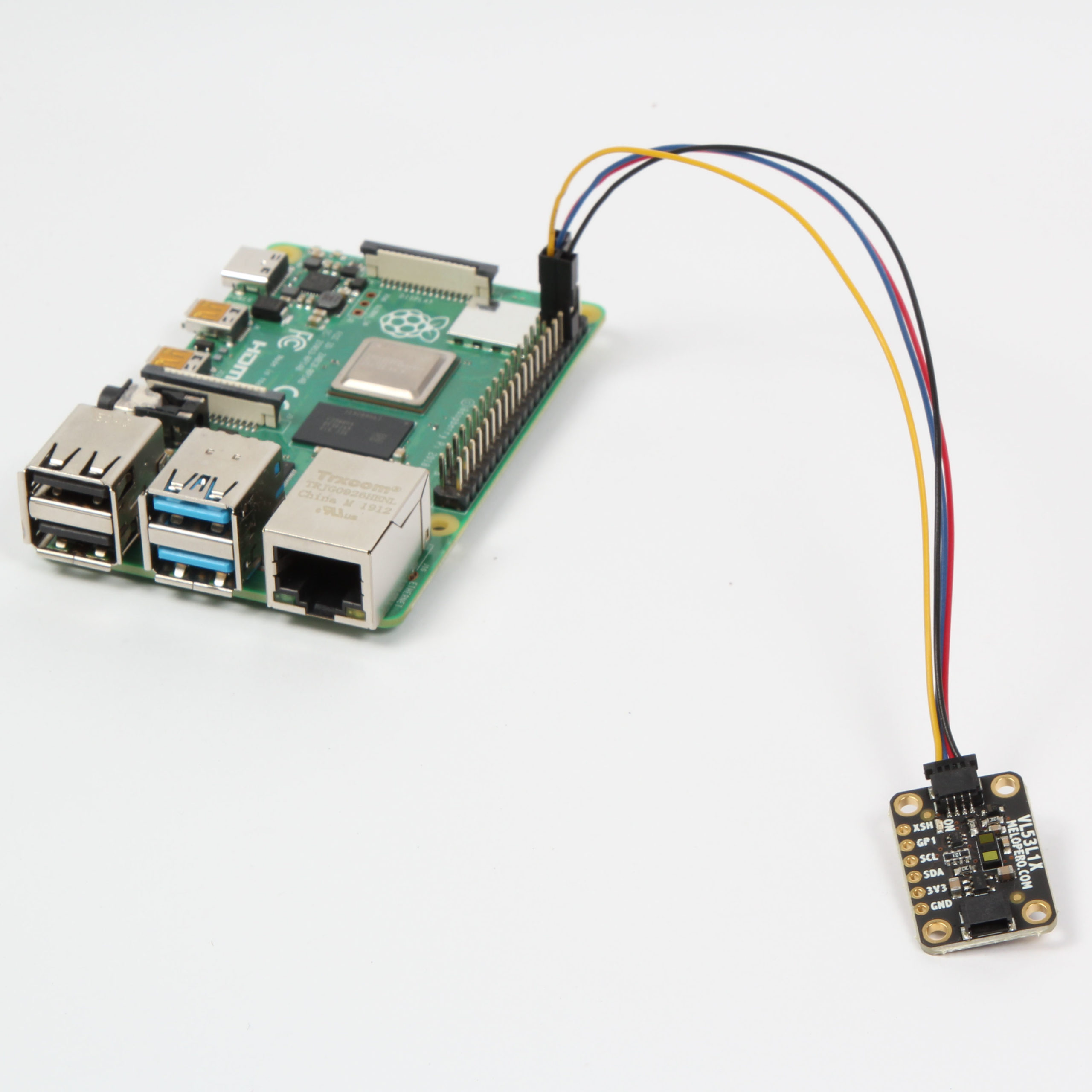 Melopero VL53L1X Time-Of-Flight Sensor Breakout (Qwiic) - Melopero ...