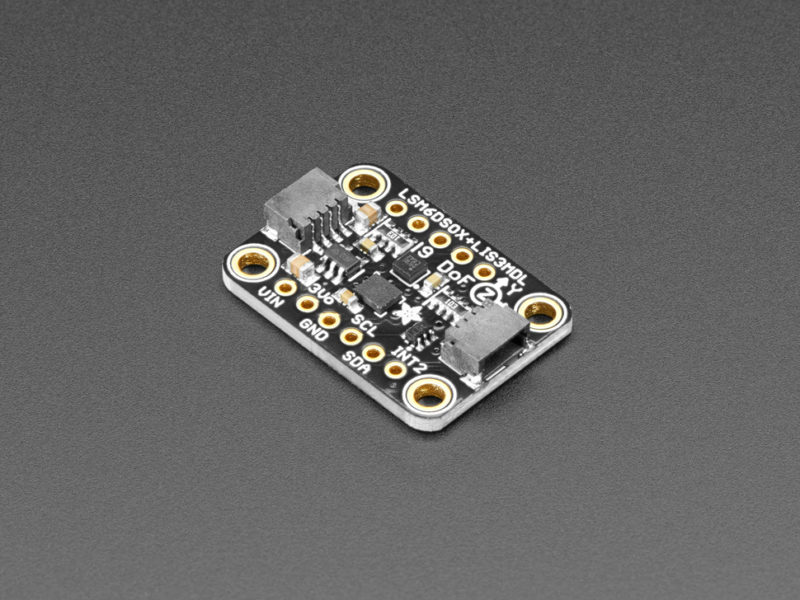 Adafruit LSM6DSOX + LIS3MDL - Precisión 9 DoF IMU - ESCUDO DE ARMAS QT ...