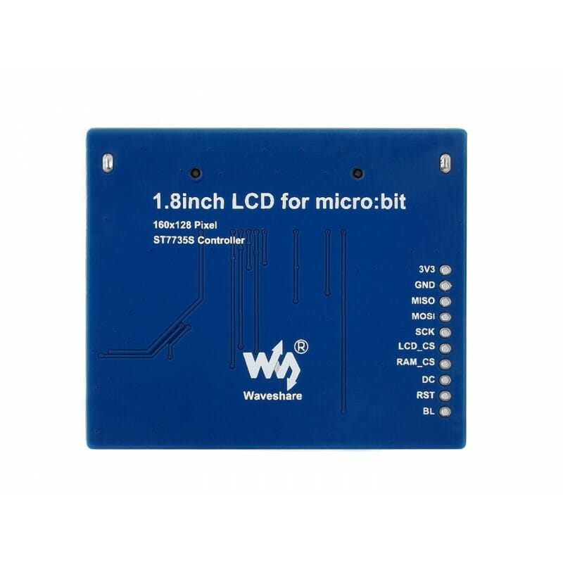 1.8inch colorful display module for micro:bit, 160x128 - Melopero ...