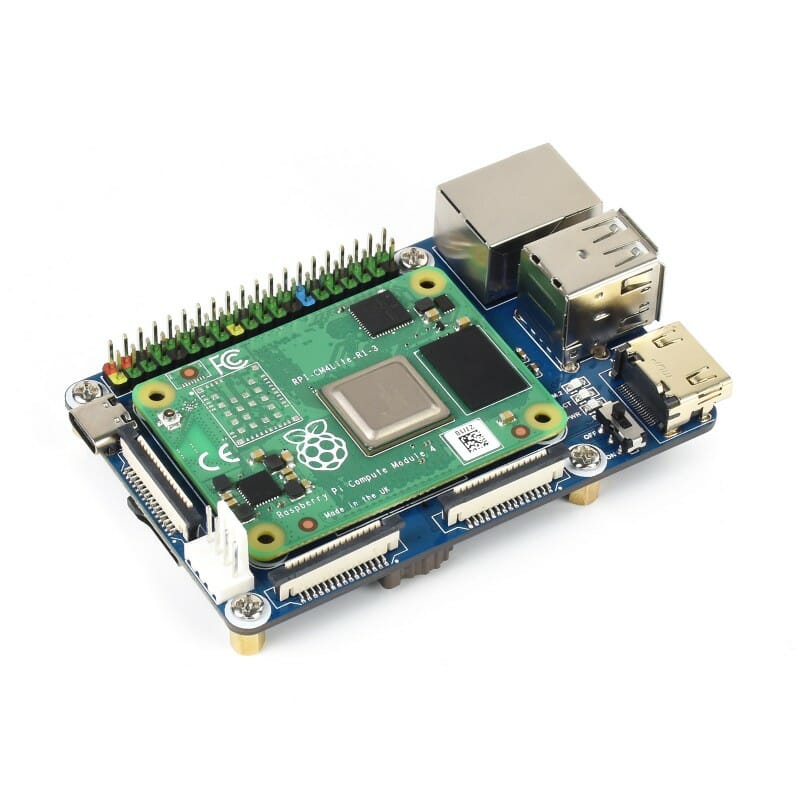 Mini Base Board B Designed For Raspberry Pi Compute Module 4