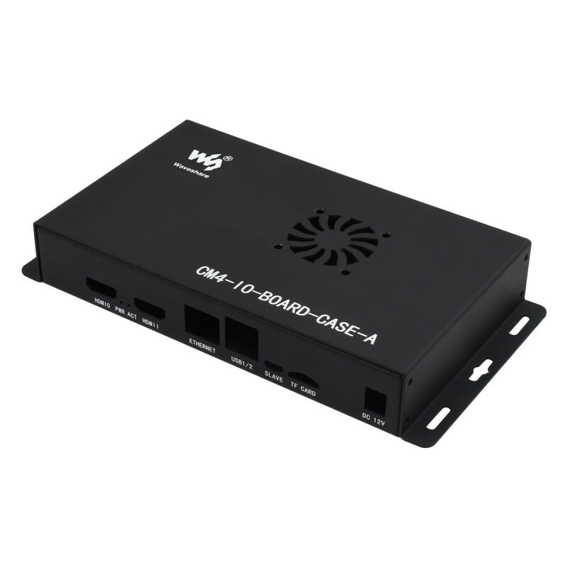 Metal Box (A) for Raspberry Pi Compute Module 4 IO Board, with Cooling ...