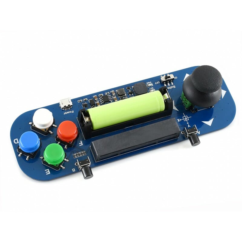 Gamepad module for micro:bit, Joystick and Buttons - Melopero Electronics
