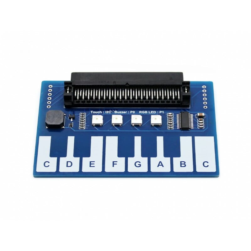 Mini Piano Module for micro:bit, Touch Keys to Play Music - Melopero ...