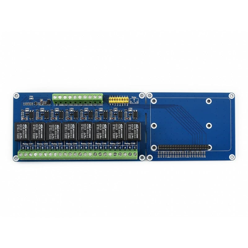 Raspberry Pi 8 Ch Relay Expansion Board Melopero Electronics