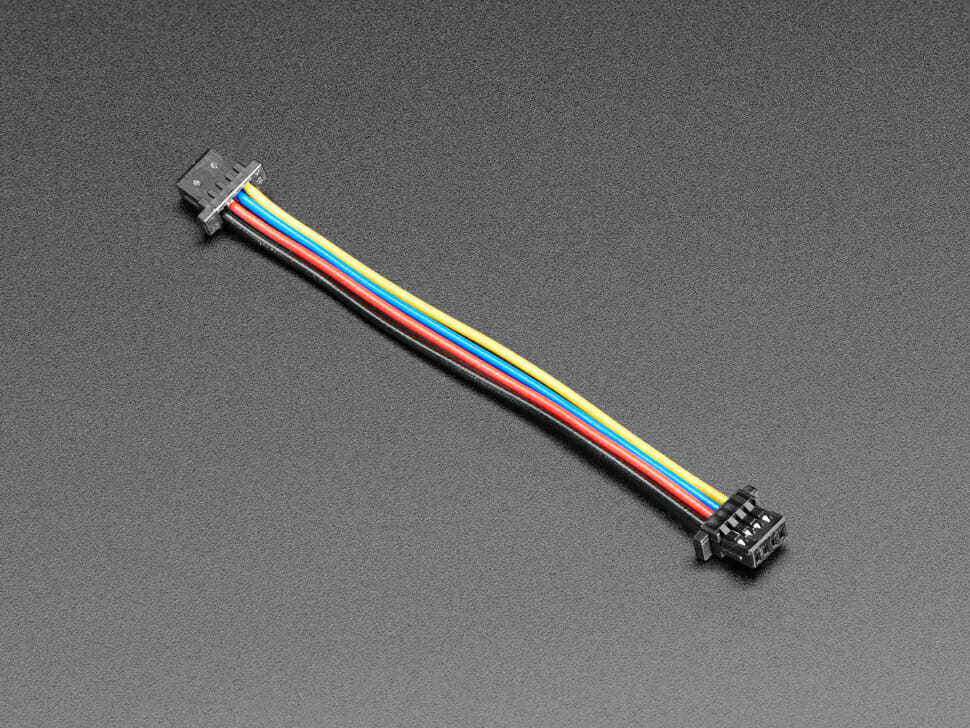 STEMMA QT / Qwiic JST SH 4-Pin Cable - 50mm Long - Melopero Electronics
