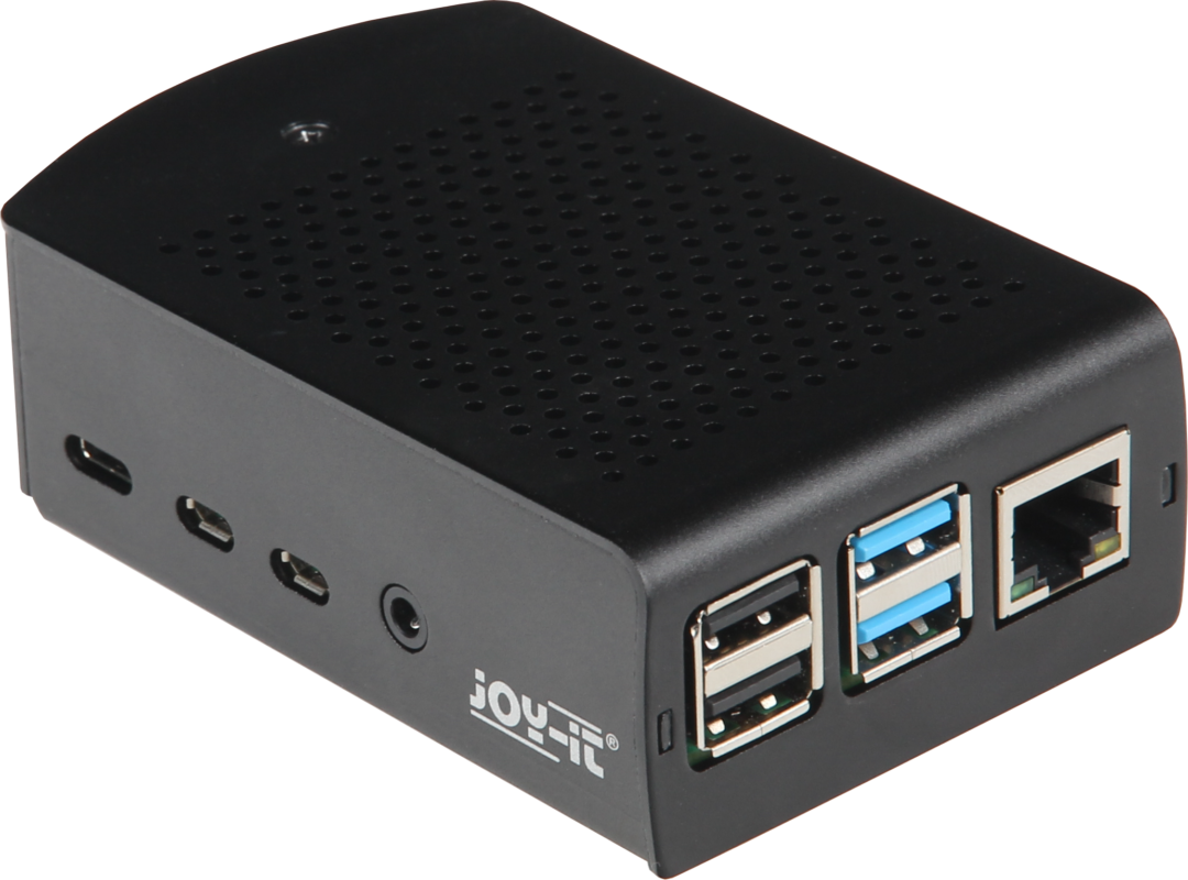 ALUMINIUM CASE for Raspberry Pi 4 - Melopero Electronics