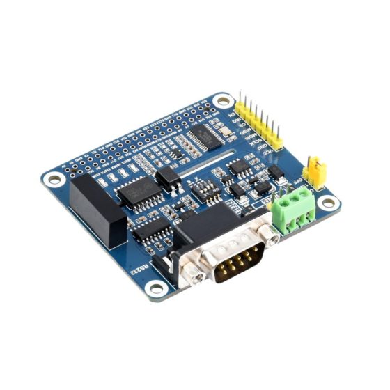 Isolated RS485 RS232 Expansion HAT for Raspberry Pi, SPI Control ...