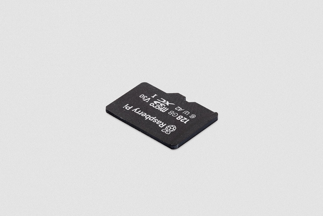 128 GB Raspberry Pi Official Micro SD Card - Melopero Electronics