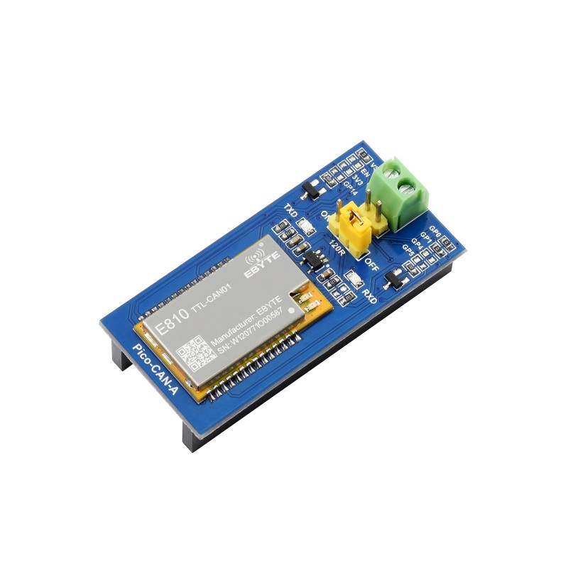 CAN Bus Module for Raspberry Pi Pico, UART to CAN conversion - Melopero ...